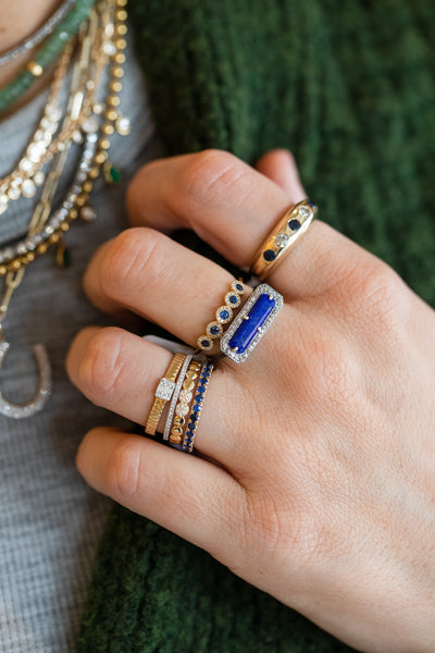 Gemstone Stack Rings - Stackable Rings | J. Landa Jewelry